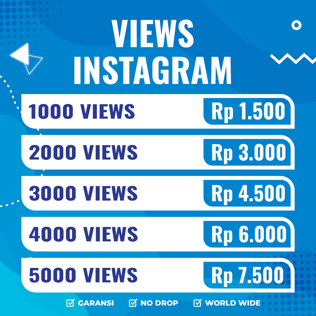 Jual Views Instagram Bergaransi Free Refill | Shopee Indonesia
