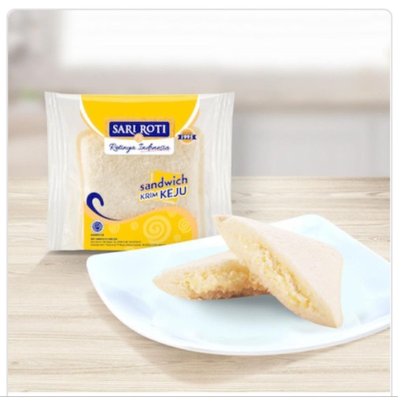 Jual Sari Roti (Sandwich coklat, blueberry, srikaya, keju) | Shopee ...