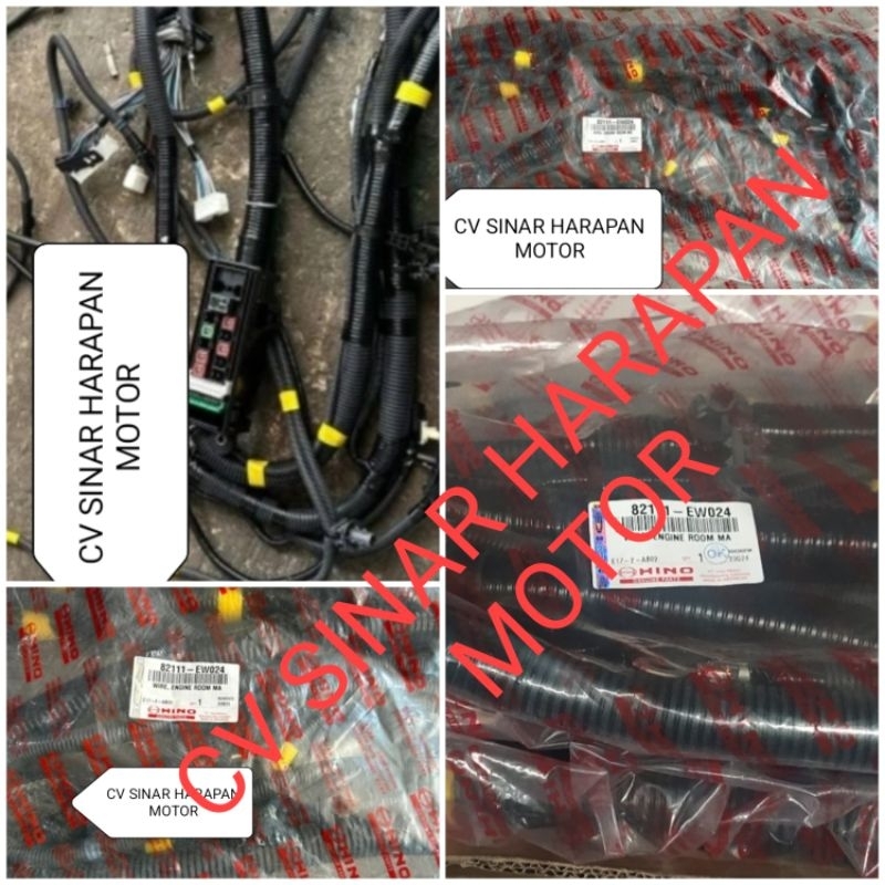 Jual WIRE ENGINE ROOM MAIN 82111-EW024 KABEL BODY MESIN HINO LOHAN 500 ...