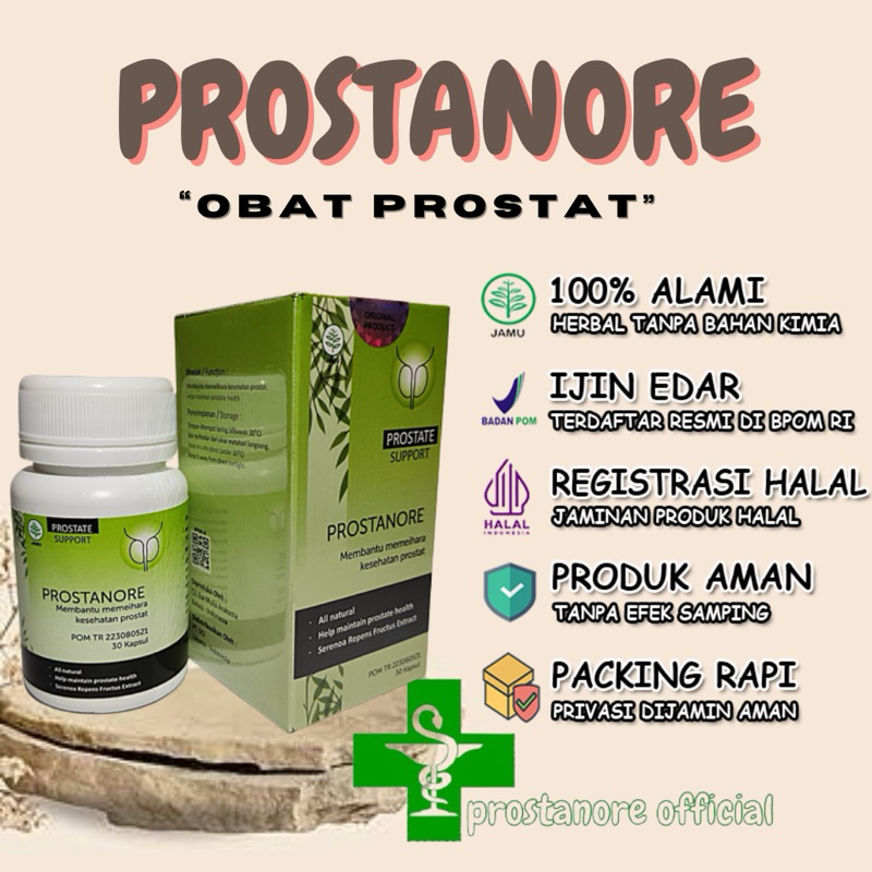 Jual Prostanore Asli Obat Prostat 100% Original Herbal BPOM | Shopee ...