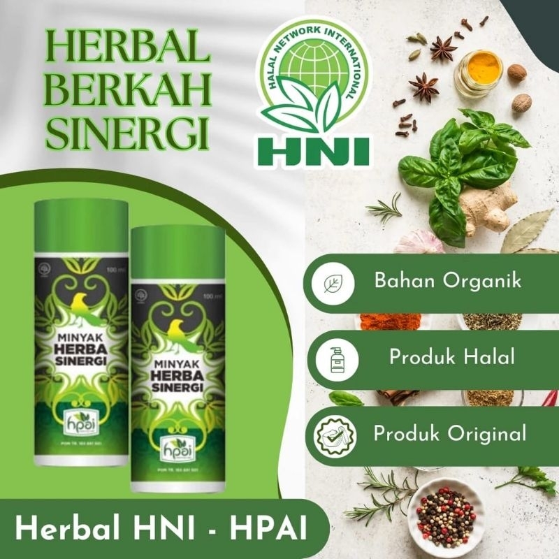 Jual MINYAK HERBAL SINERGI HPAI HNI ORIGINAL MENGOBATI SAKIT GIGI ...