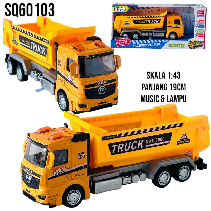 Jual DIE CAST 1:50 MOBIL TRUCK SAMPAH / GARBAGE TRUCK MAINAN MOBIL ...