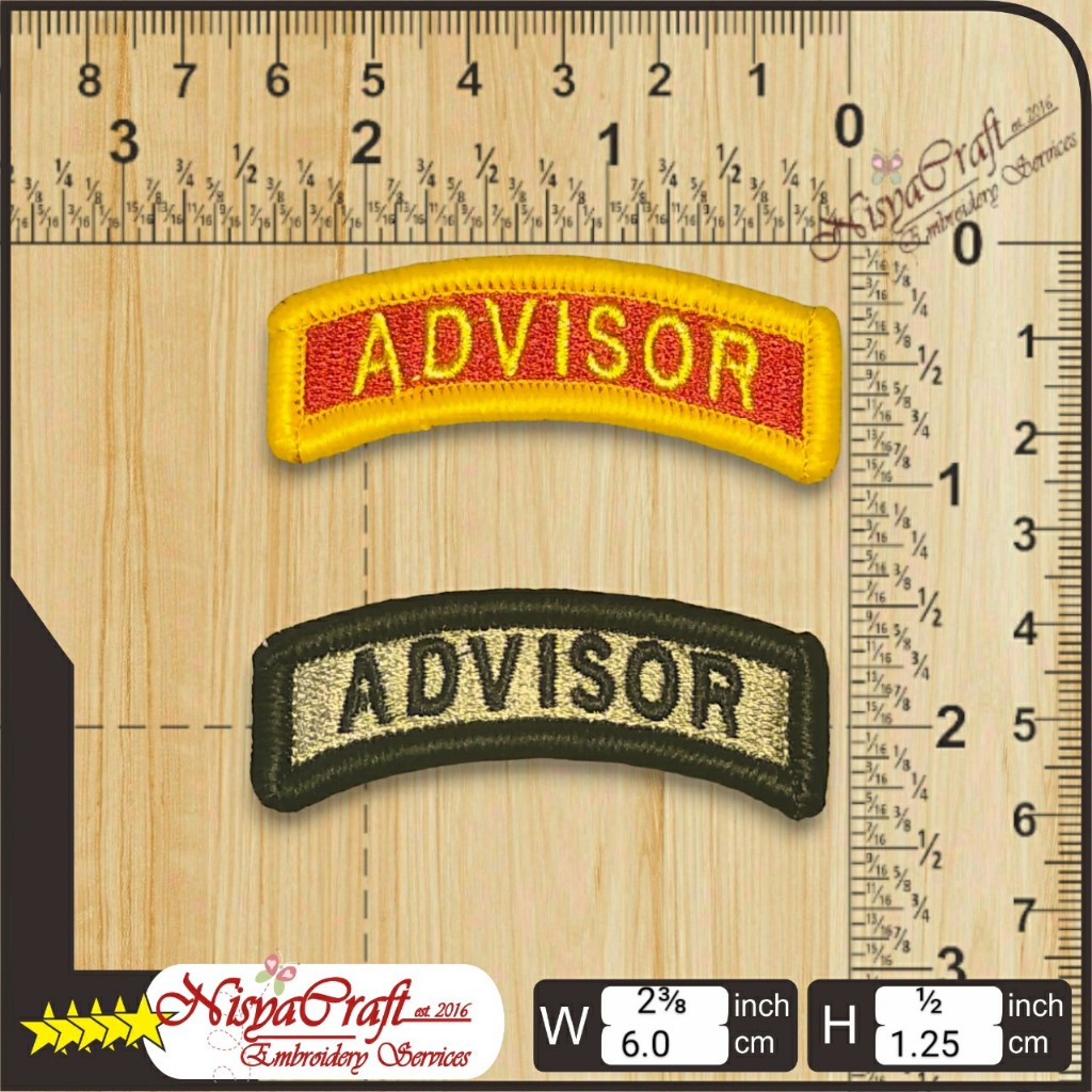 Jual NCEP0101-01474 US ARMY ADVISOR | TABS | Shoulder Sleeve Insignia ...