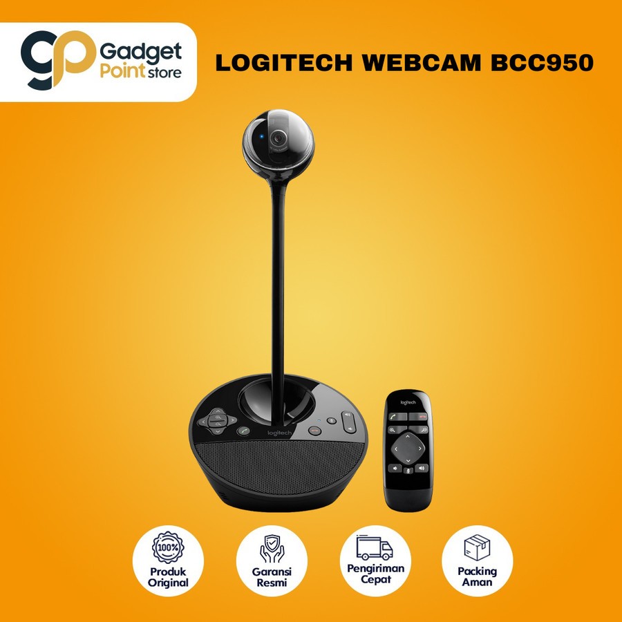 Jual Logitech BCC950 Conference Cam WebCam Camera Garansi Resmi 2 Tahun ...