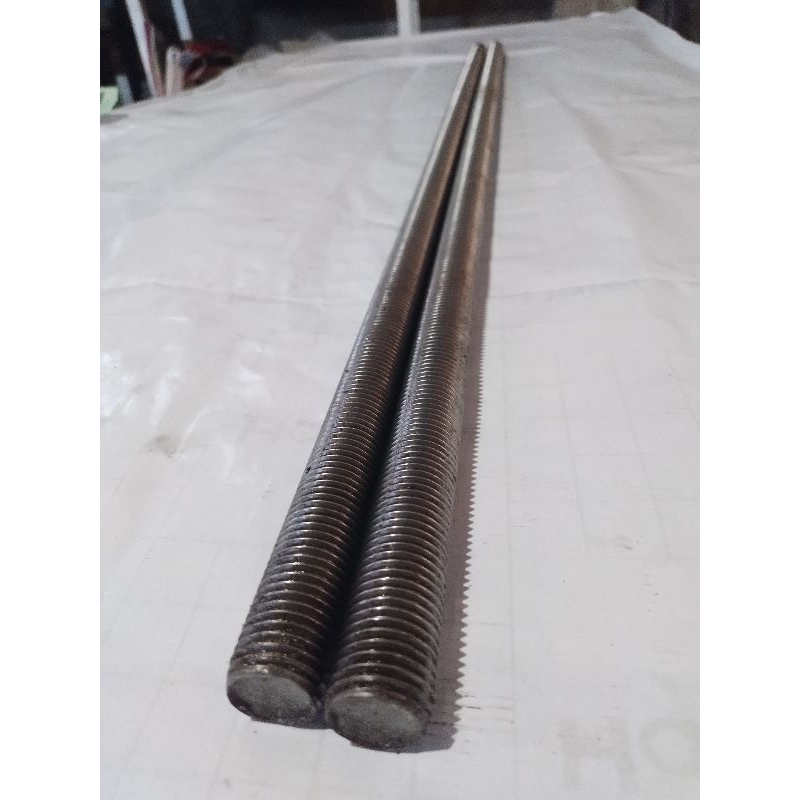 Jual AS DRAT 22MM X 1 METER / LONG DRAT / BAUT FULL DRAT / TREADED STUD | Shopee Indonesia