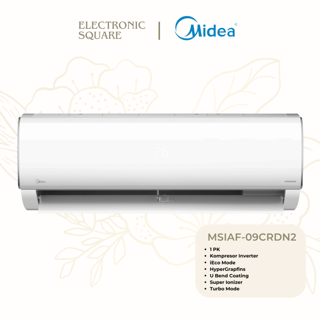 Jual AC Split MIDEA 1 PK Inverter MSIAF-09CRDN2 | Shopee Indonesia