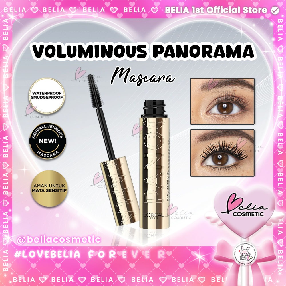 Jual BELIA L'OREAL PARIS Voluminous Panorama Waterproof Mascara ...