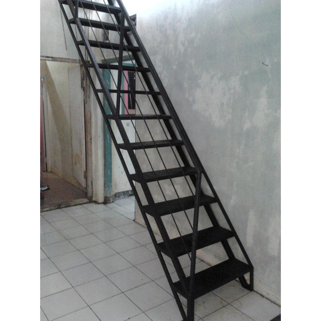 Jual tangga besi custom step bordes | Shopee Indonesia