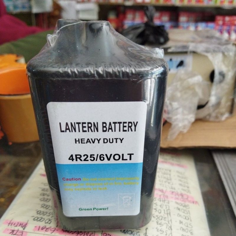 Jual baterai battery kapal tongkang 6V 6 volt 4R25 | Shopee Indonesia