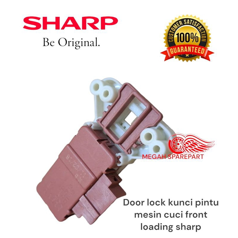 Jual Door Lock mesin cuci SHARP front loading ES-FL1070 Quality ...