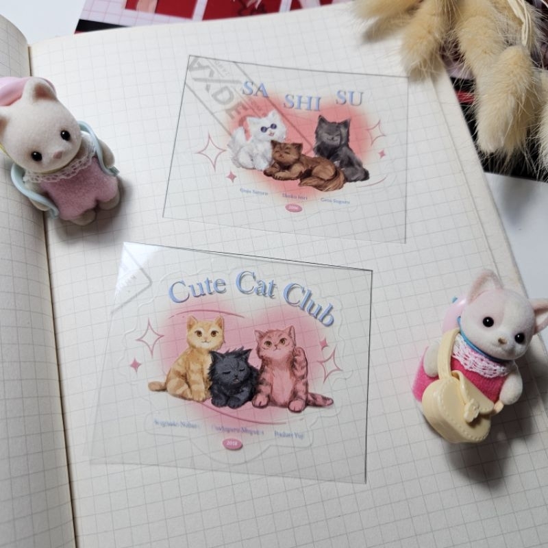 Jual [Jujutsu Kaisen] JJK Meong Transparent Sticker | Shopee Indonesia