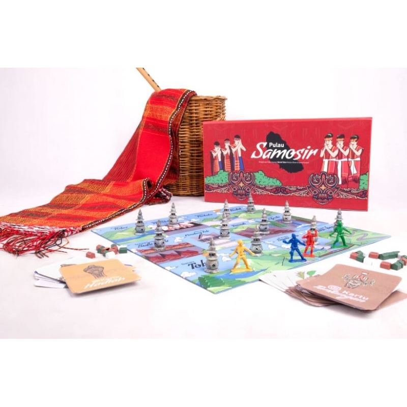 Jual SAMOSIR | Board Game Eksplorasi Budaya Batak Toba | Shopee Indonesia