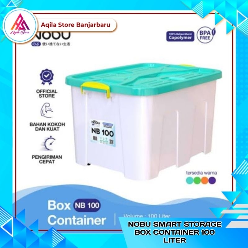 Jual NOBU Smart Storage Box Container 100 Liter / Kotak Penyimpanan Multifungsi / Box Kontainer ...