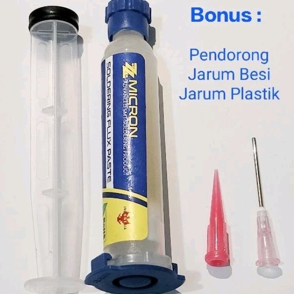 Jual FLUX SOLDER PASTA MICRON 10CC FLUX KOMPONEN BGA DAN ELEKTRONIK | Shopee Indonesia