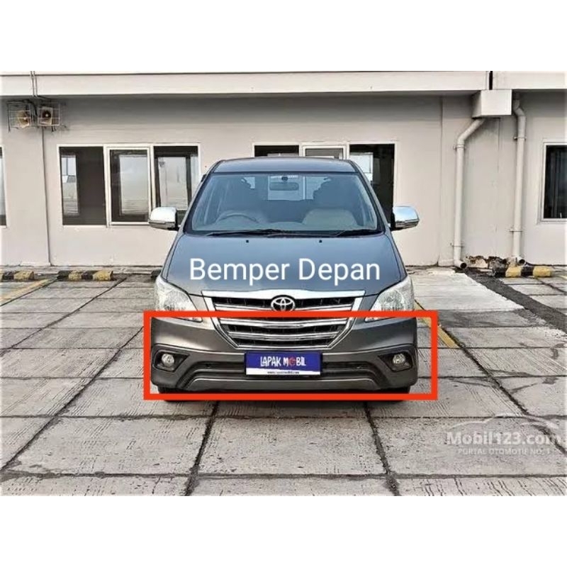 Jual Bemper Bumper Depan Grand Innova 2014-2015 Original Toyota ...