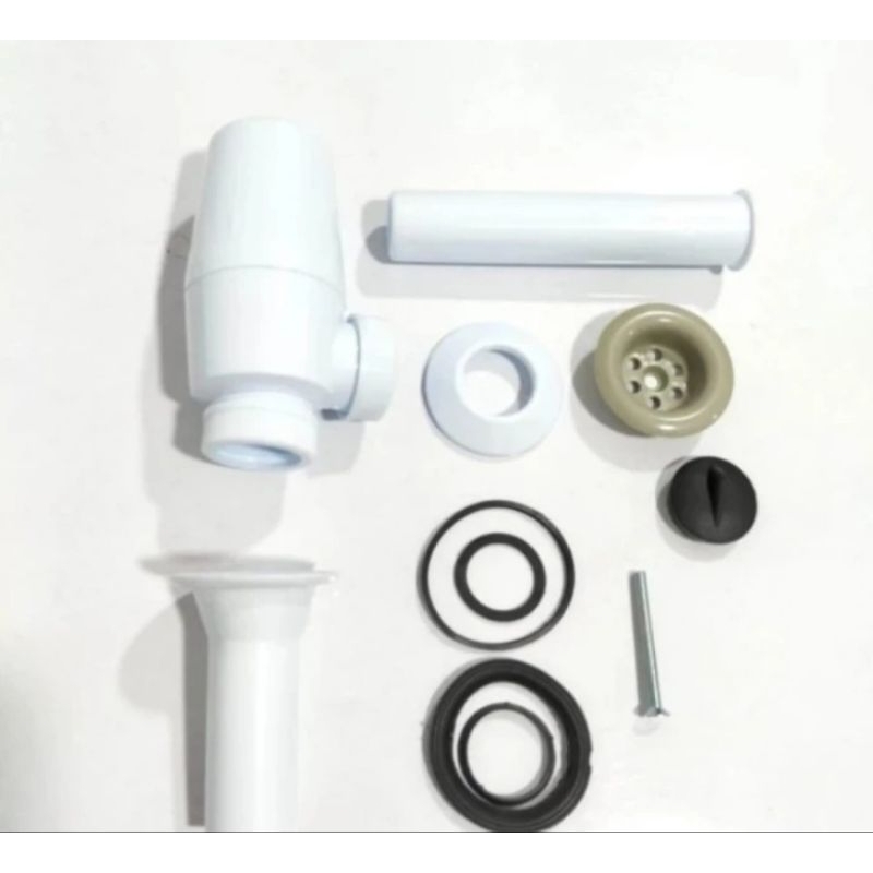 Jual Sifon PVC Botol Plastik / Siphon Pembuang Air Wastafel / Sifon ...