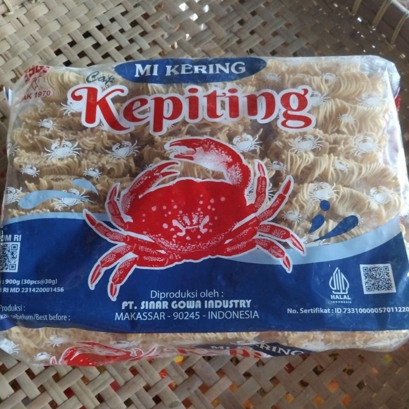 Jual mie kering cap kepiting | Shopee Indonesia