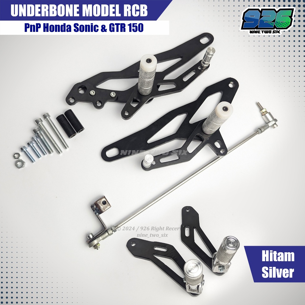 Jual Underbone Honda Sonic 150 GTR 150 Model RCB ES2 RC3 Satu Set Step ...