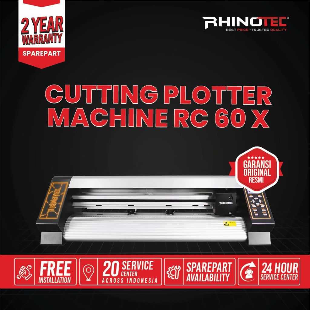 Jual RHINOTEC CUTTING PLOTTER MACHINE - RC60X | Shopee Indonesia