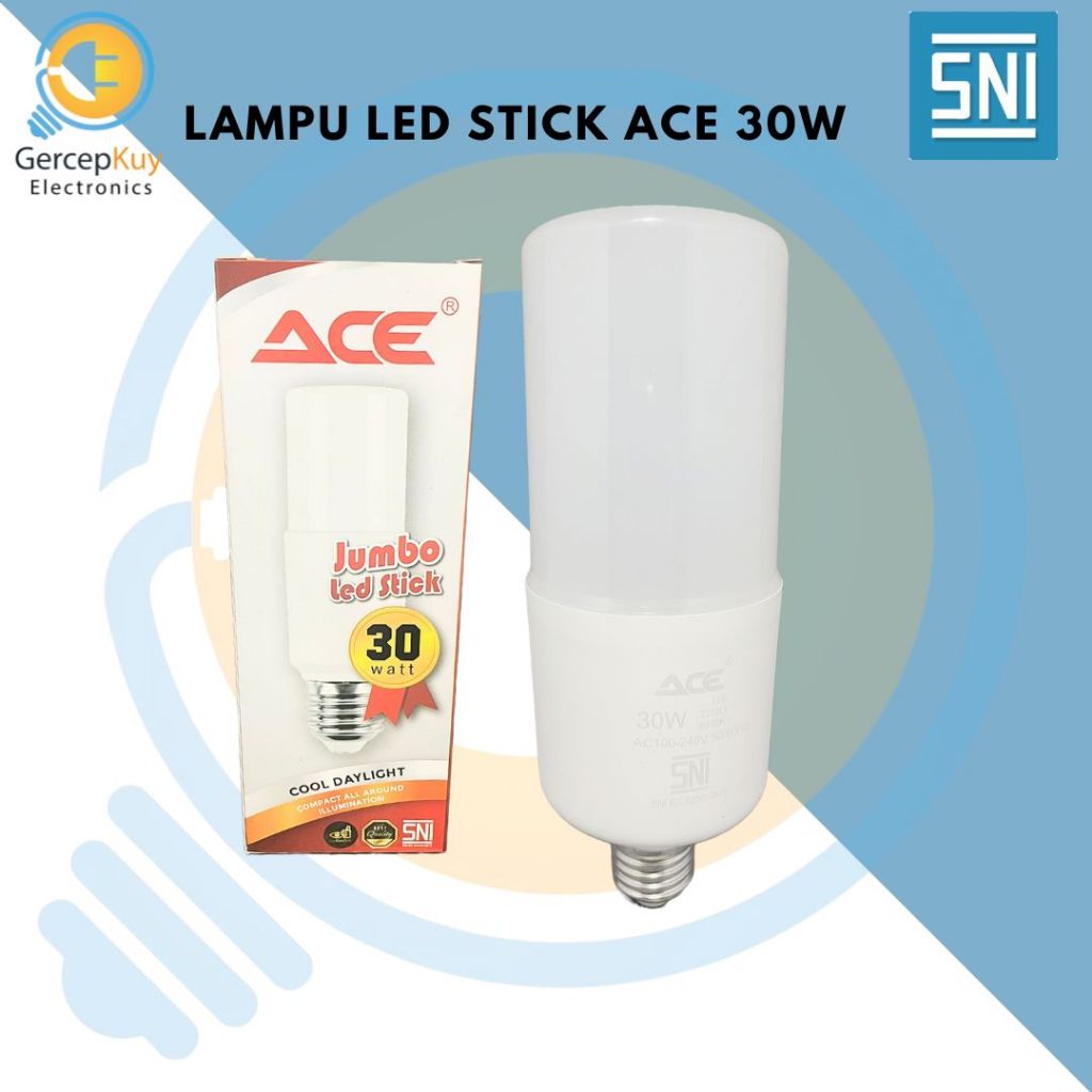 Jual Lampu LED Stick ACE 30 Watt | Shopee Indonesia