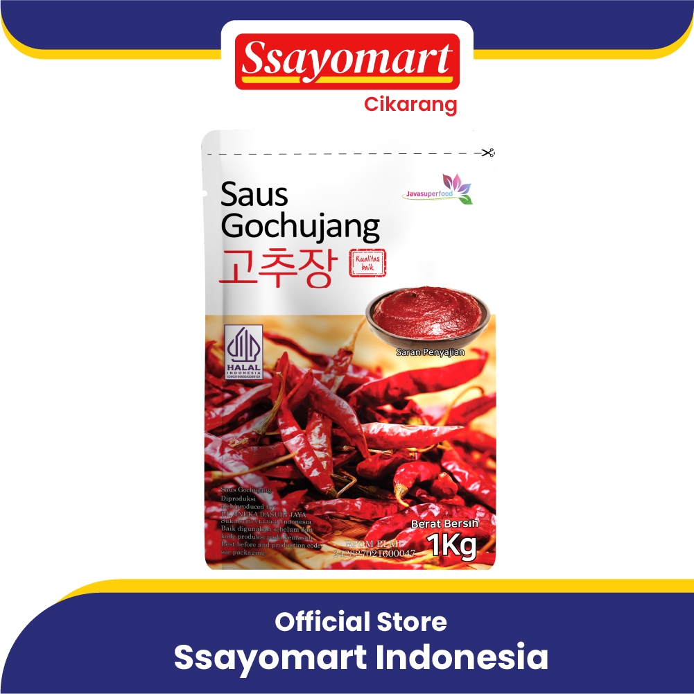 Jual Gochujang HALAL 1Kg Rasa Asli Korea/Sauce Sambel Pasta/Chili Paste ...