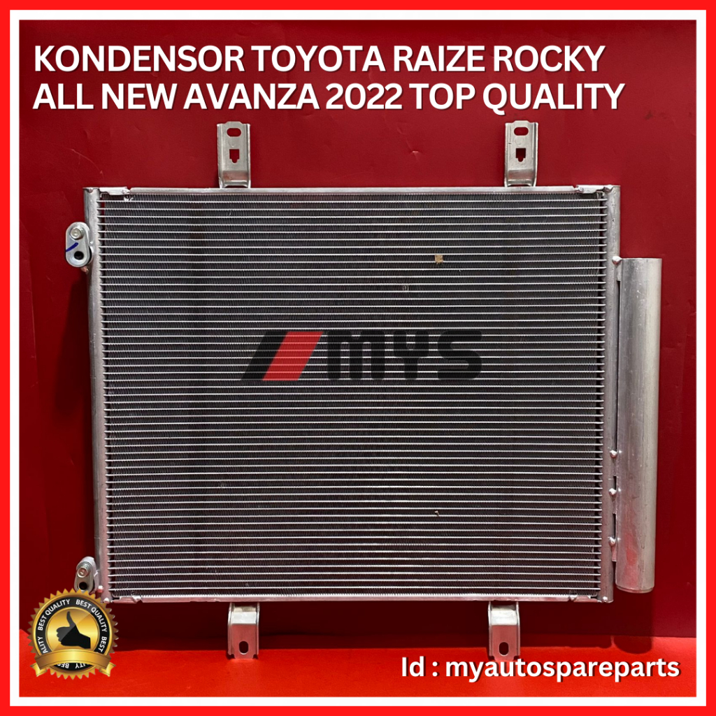 Jual CONDENSOR AC Mobil TOYOTA Raize Rocky All New Avanza 2022 ...