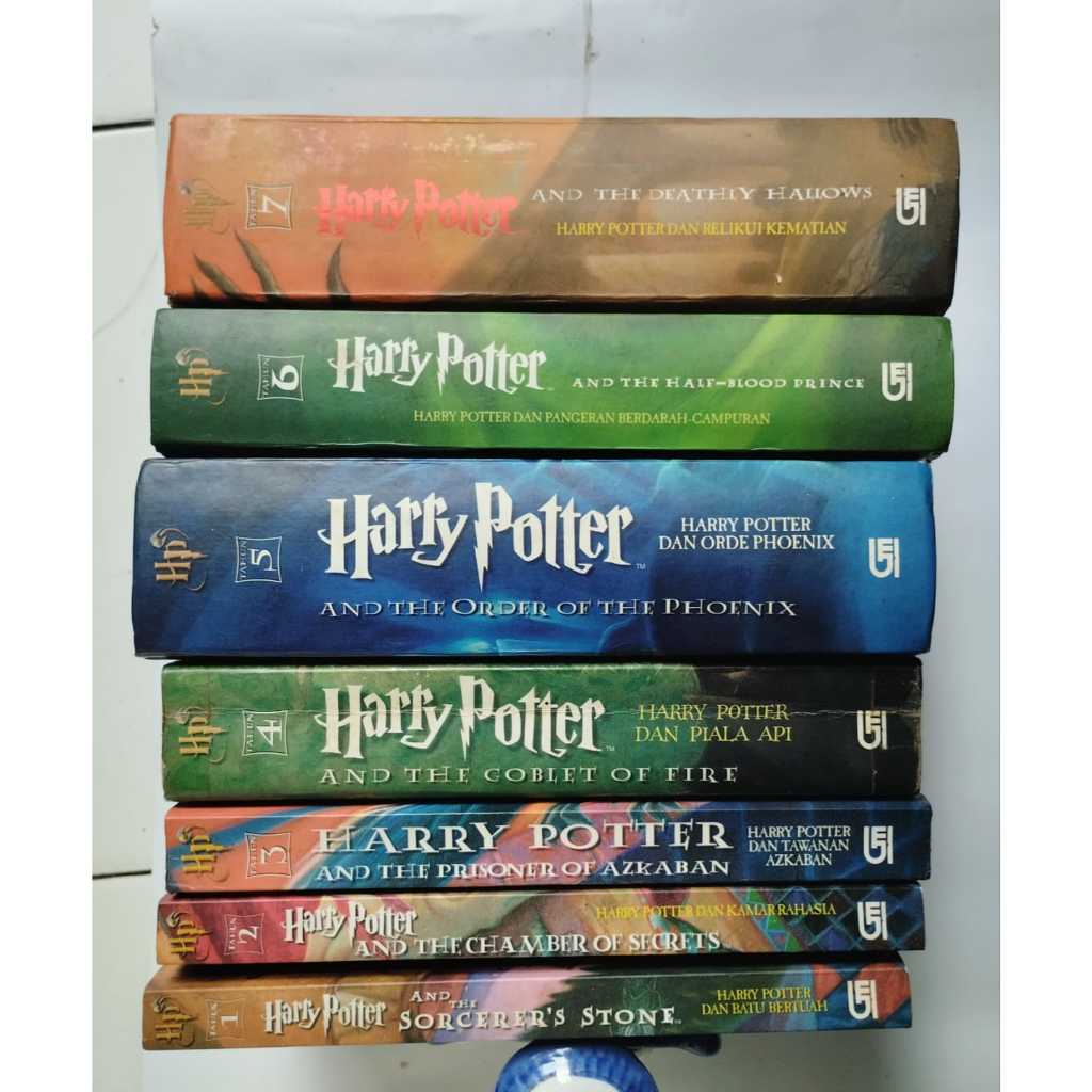 Jual BUKU ( JILID 1 - 7) HARRY POTTER - J. K. ROWLING - BAHASA ...