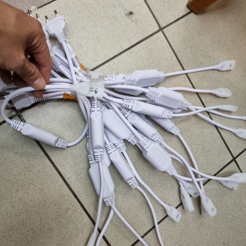 Jual socket selang led COB - trafo soket strip outdoor COB | Shopee ...