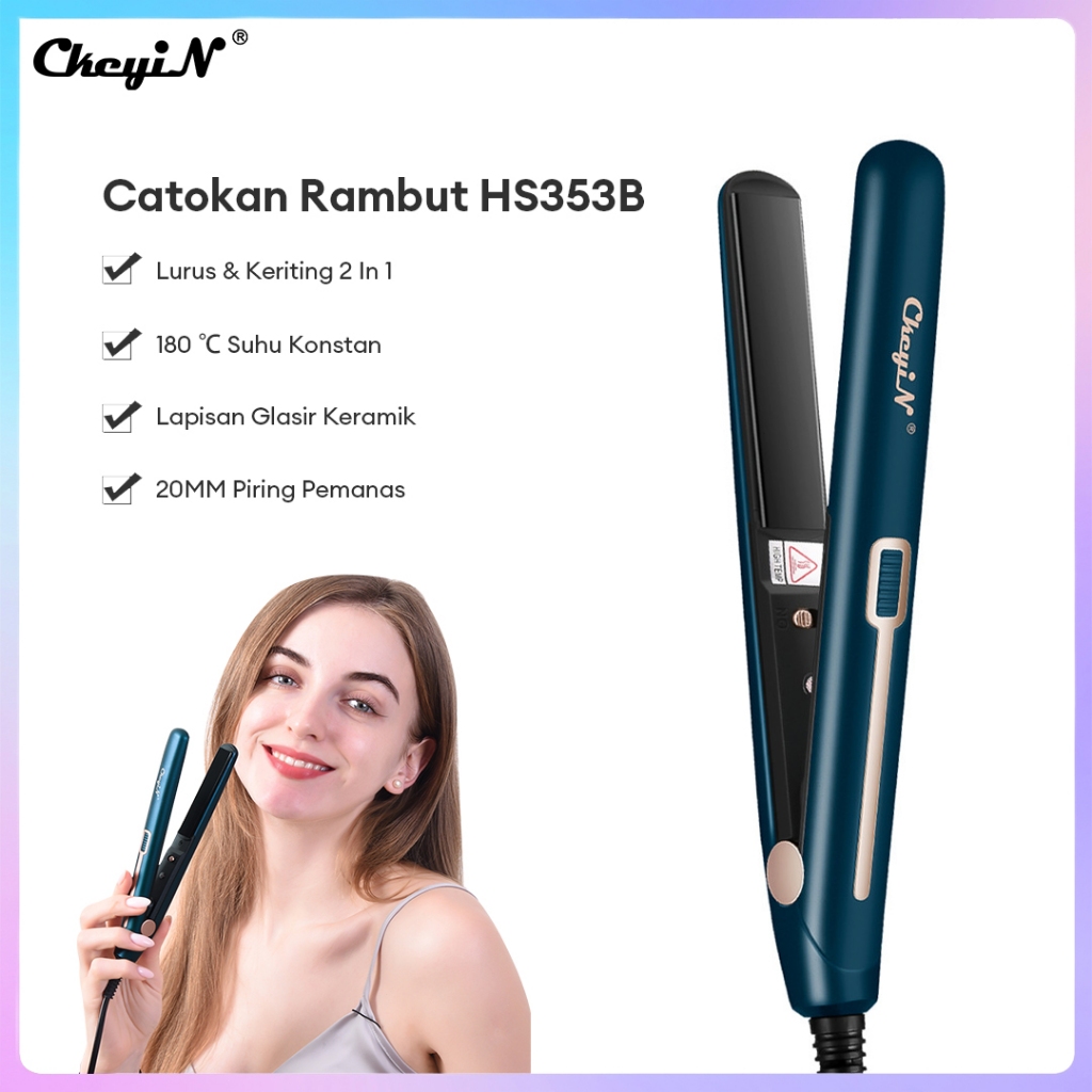 Jual CkeyiN Catokan Rambut Hair Straightener Catok Rambut Lurus ...