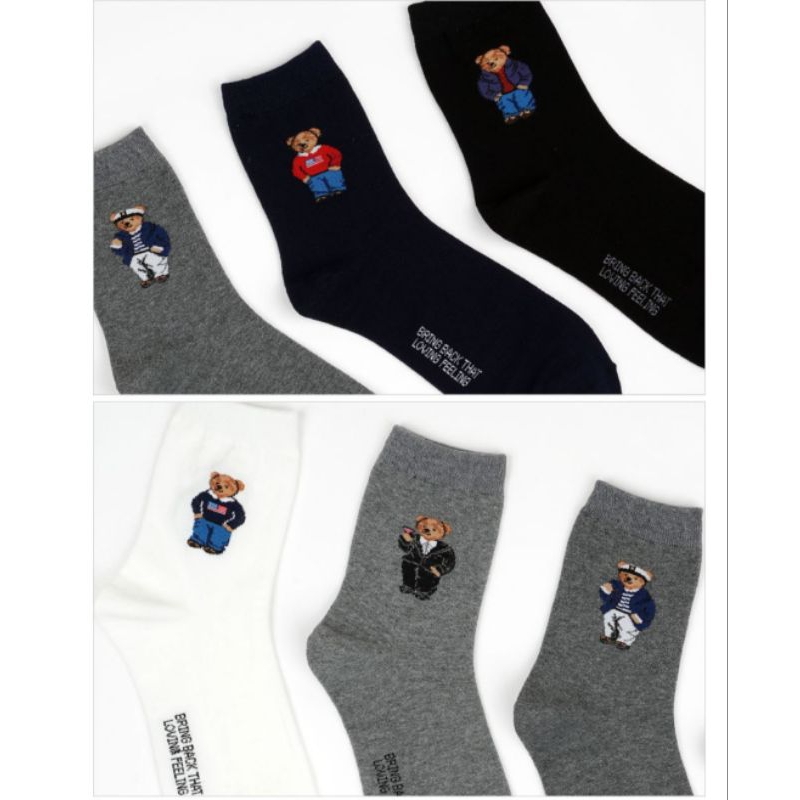 Jual PARK GOON - PRIA KAOS KAKI KOREA MINI BEAR COWOK / LAKI-LAKI ...