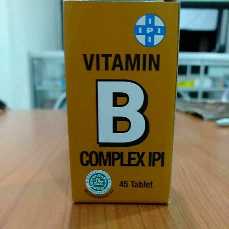 Jual Vitamin B Complex IPI isi 45 tablet | Shopee Indonesia