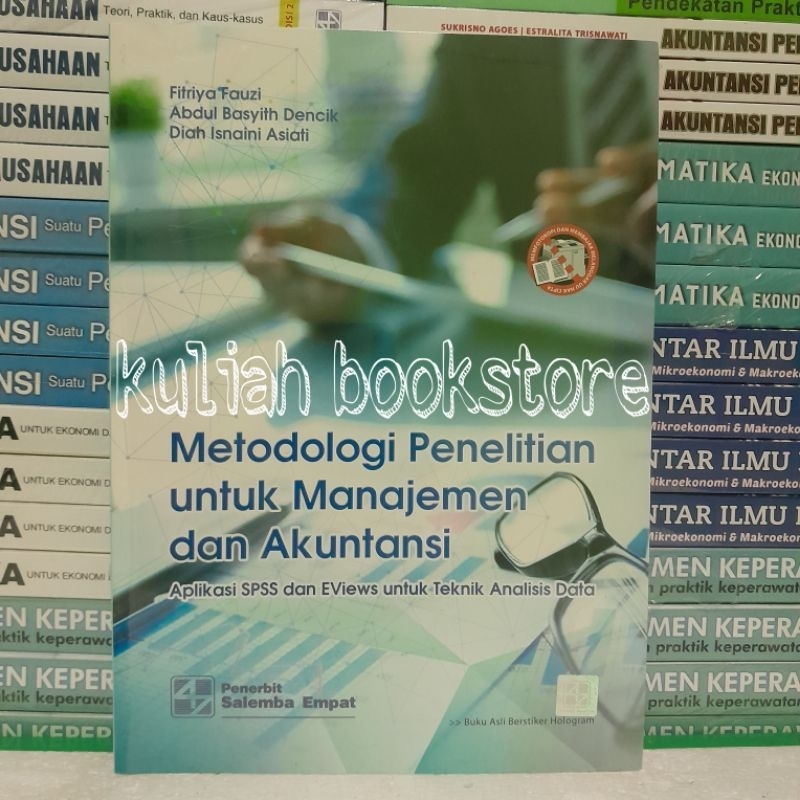 Jual Metode Penelitian Untuk Manajemen dan Akuntansi / Penulis : Fitriya Fauzi #salemba original ...