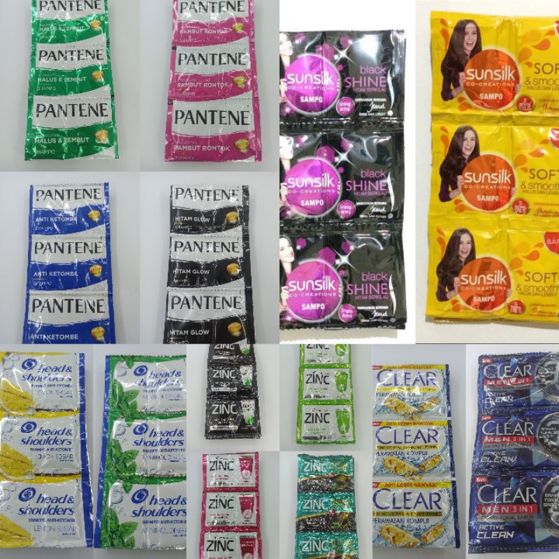 Jual SHAMPO/SAMPO SACHET 1 RENTENG PANTENE | Shopee Indonesia