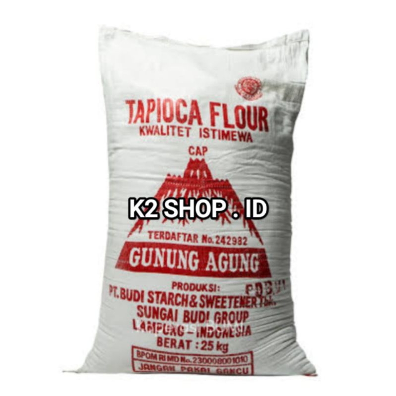 Jual Tepung Tapioka Sagu Cap Gunung Agung 25 kg / ball | Shopee Indonesia