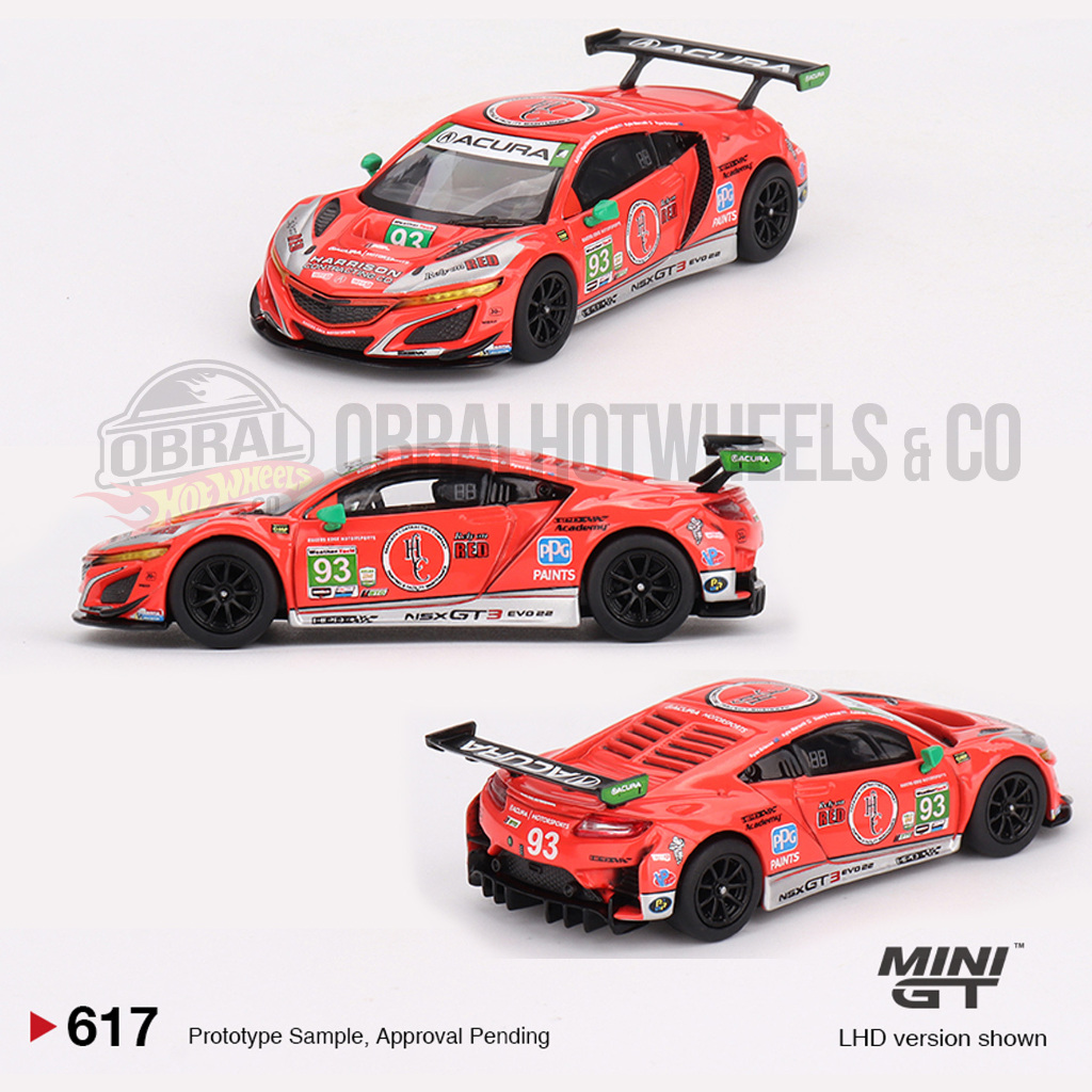 Jual Mini GT 617 - Acura NSX GT3 EVO22 2023 IMSA Daytona 24 Hrs ...