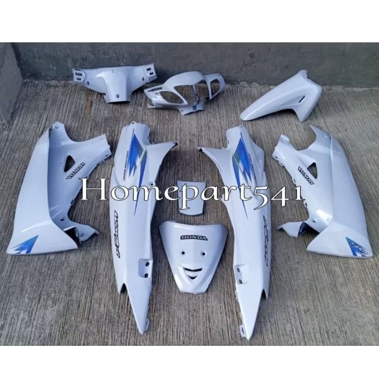 Jual FULL BODY HALUS KARISMA D KARISMA FULL PUTIH CUSTOM SET STRIPING ...