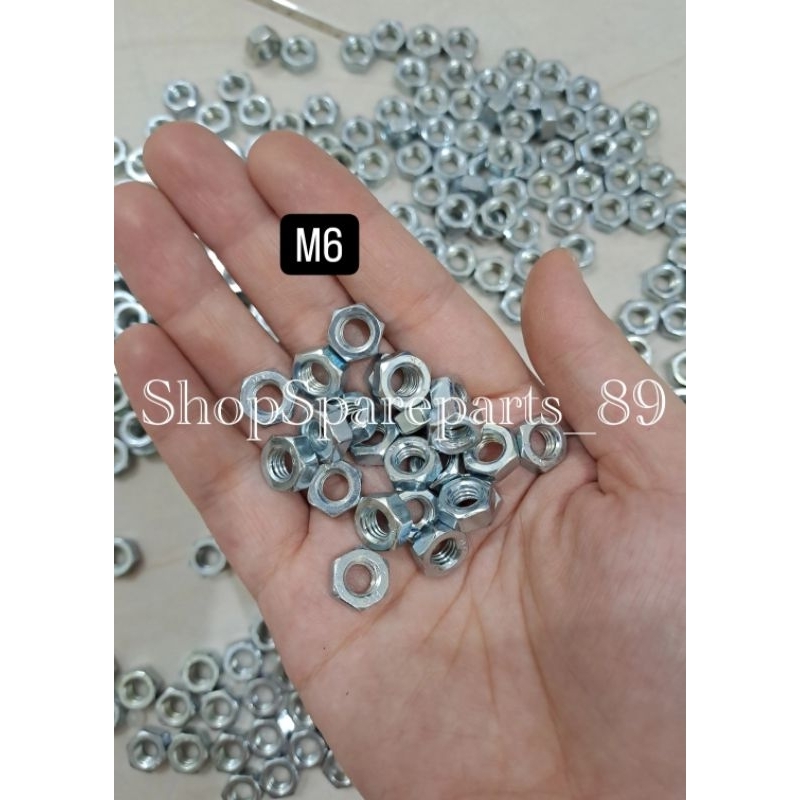 Jual MUR M6 / MUR KUNCI 10 / MUR 6mm | Shopee Indonesia