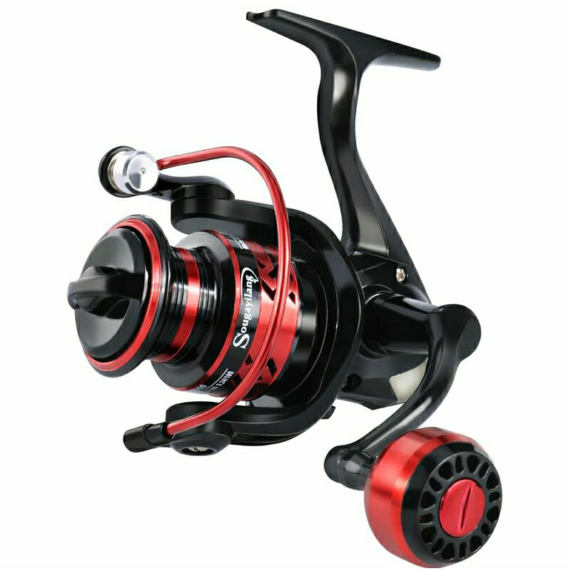 Jual Reel Pancing Spool Besi Sougayilang 3000 Max drag 15Kg | Shopee ...
