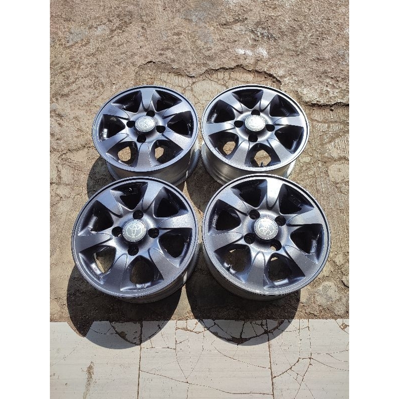 Jual velg original Toyota kijang lgx r14 | Shopee Indonesia