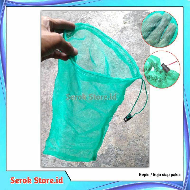 Jual koja / kepis / siap pakai / lubang anyam 1 mm / bahan waring kasa ...