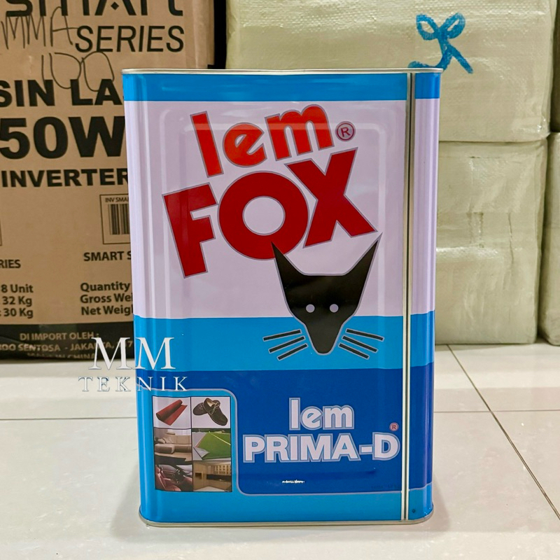 Jual Lem Kuning FOX Prima D Blek 14kg Lem HPL Edging Furniture | Shopee ...