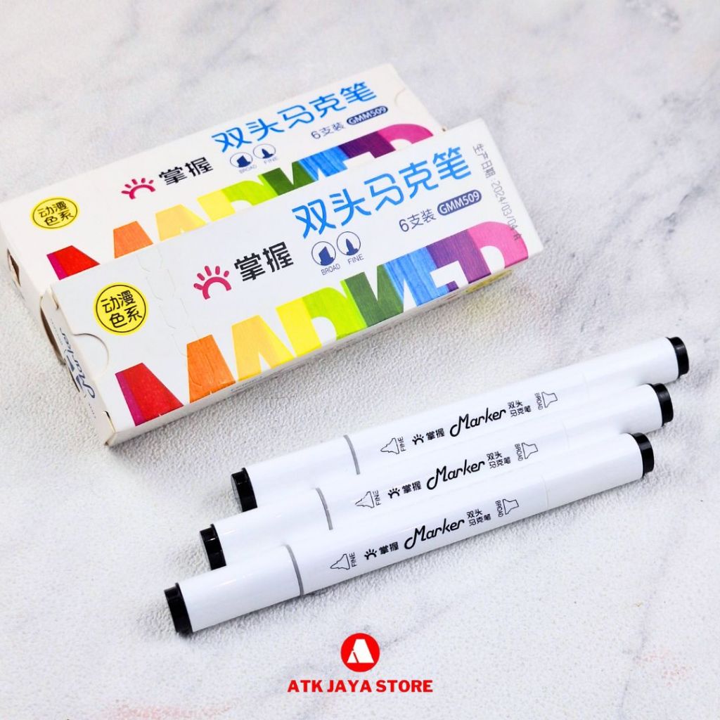 Jual Spidol Grasp marker 120 black ORIGINAL | Shopee Indonesia