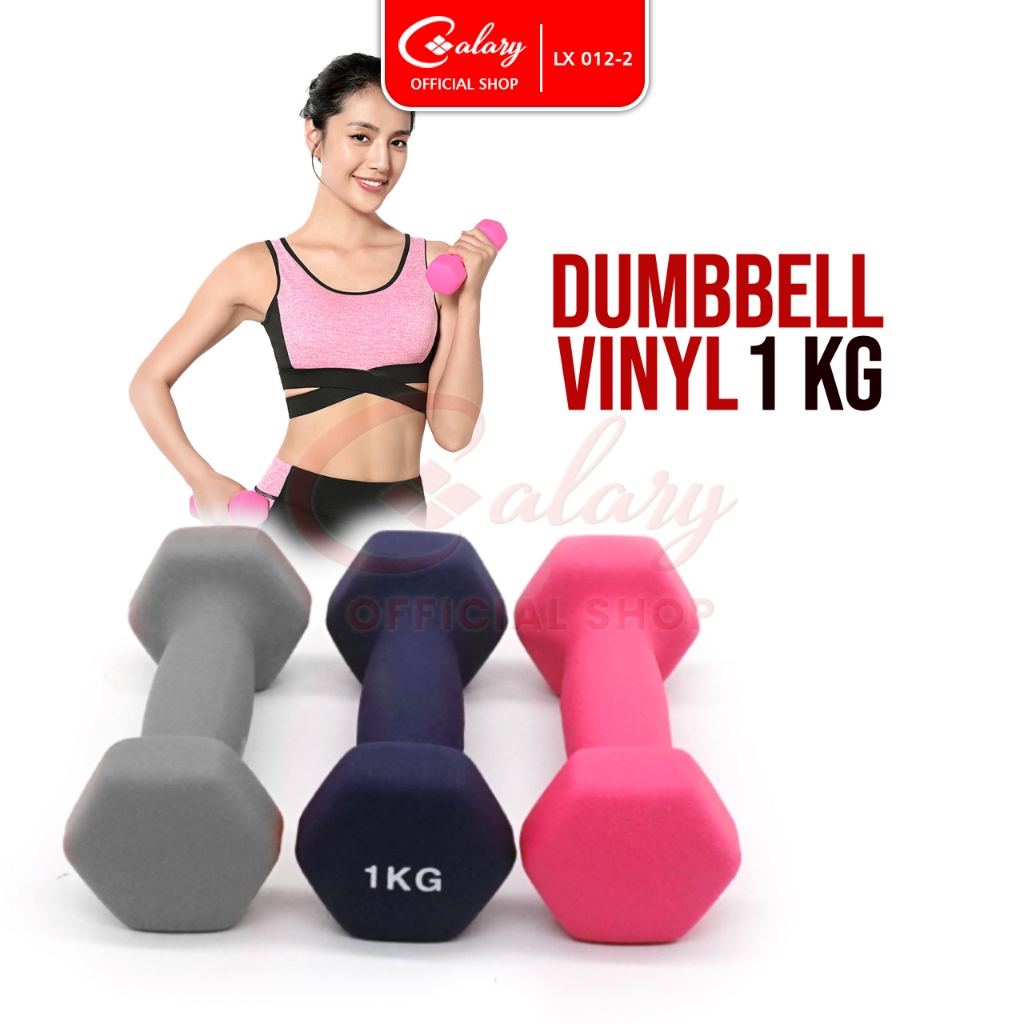 Jual 𝐂𝐀𝐋𝐀𝐑𝐘 Dumbell Mini 1 kg Bahan Neoprene Angkat Beban 012-2 | Shopee Indonesia