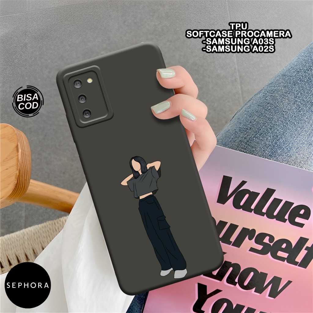 Jual Case Samsung A03S/A02S Terbaru - Fashion Case Cewe - Softcase ...