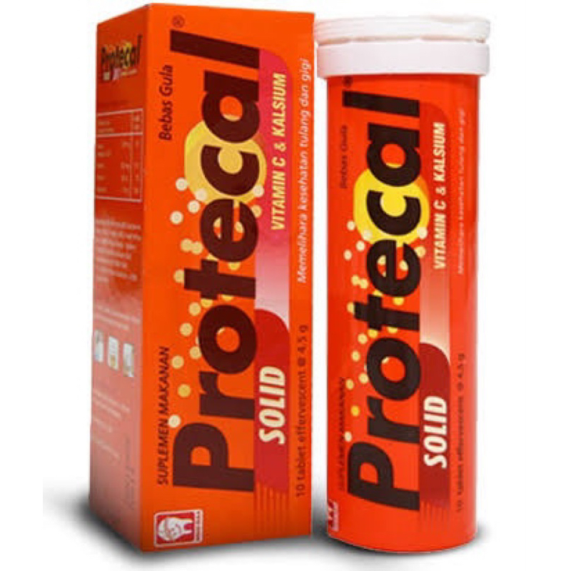Jual PROTECAL SOLID EFFERVESCENT VITAMIN TULANG | Shopee Indonesia