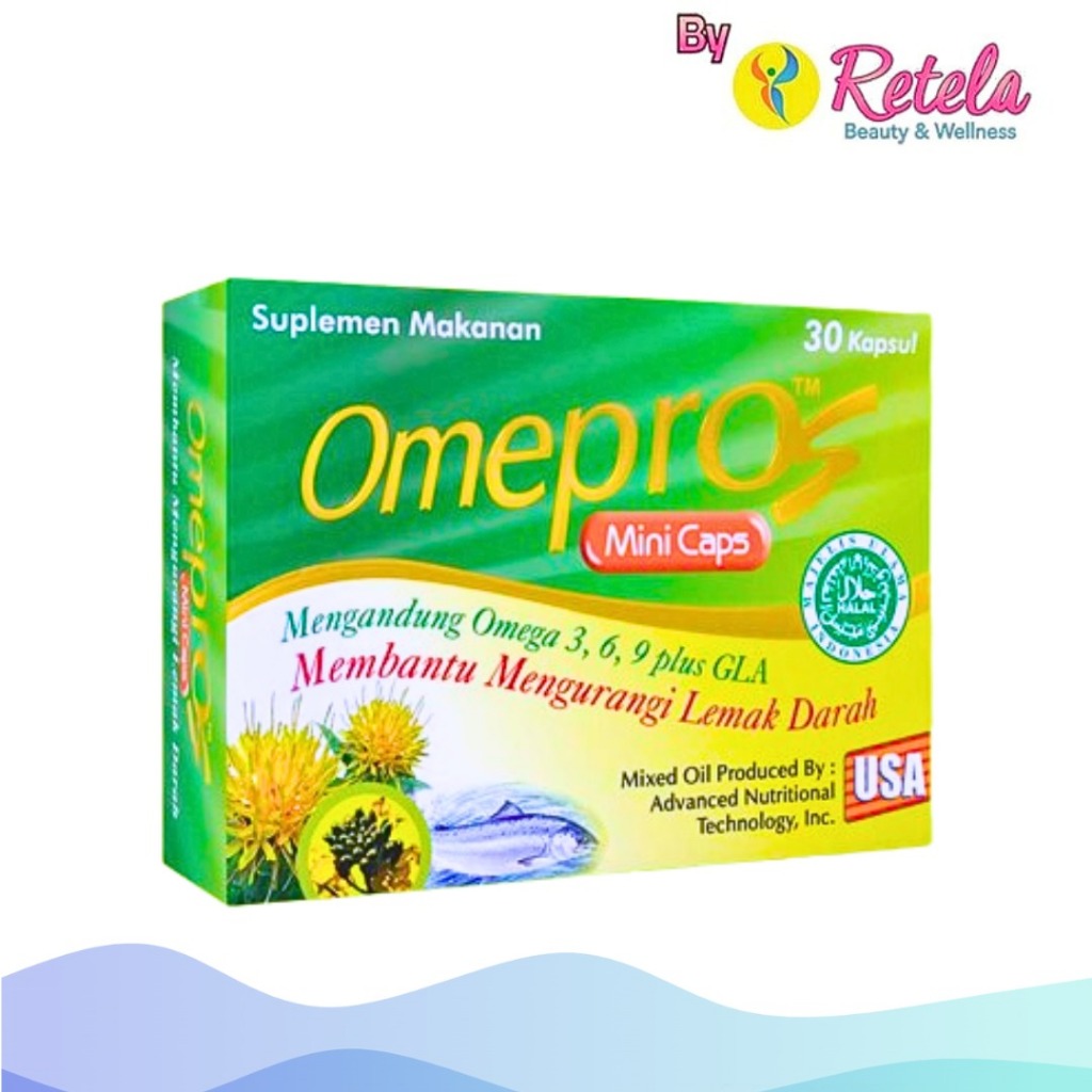 Jual Omepros Mini Caps 30 Capsul | Shopee Indonesia