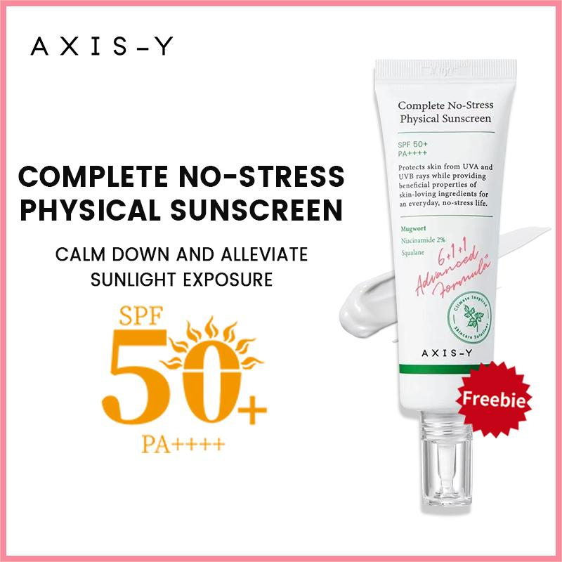 Jual AXIS-Y Sunscreen 50ml/AXIS-Y Complete No-Stress Physical Sunscreen ...