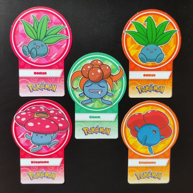 Jual Kartu Choki Choki Pokemon Oddish + Evolusi 1 Set | Shopee Indonesia