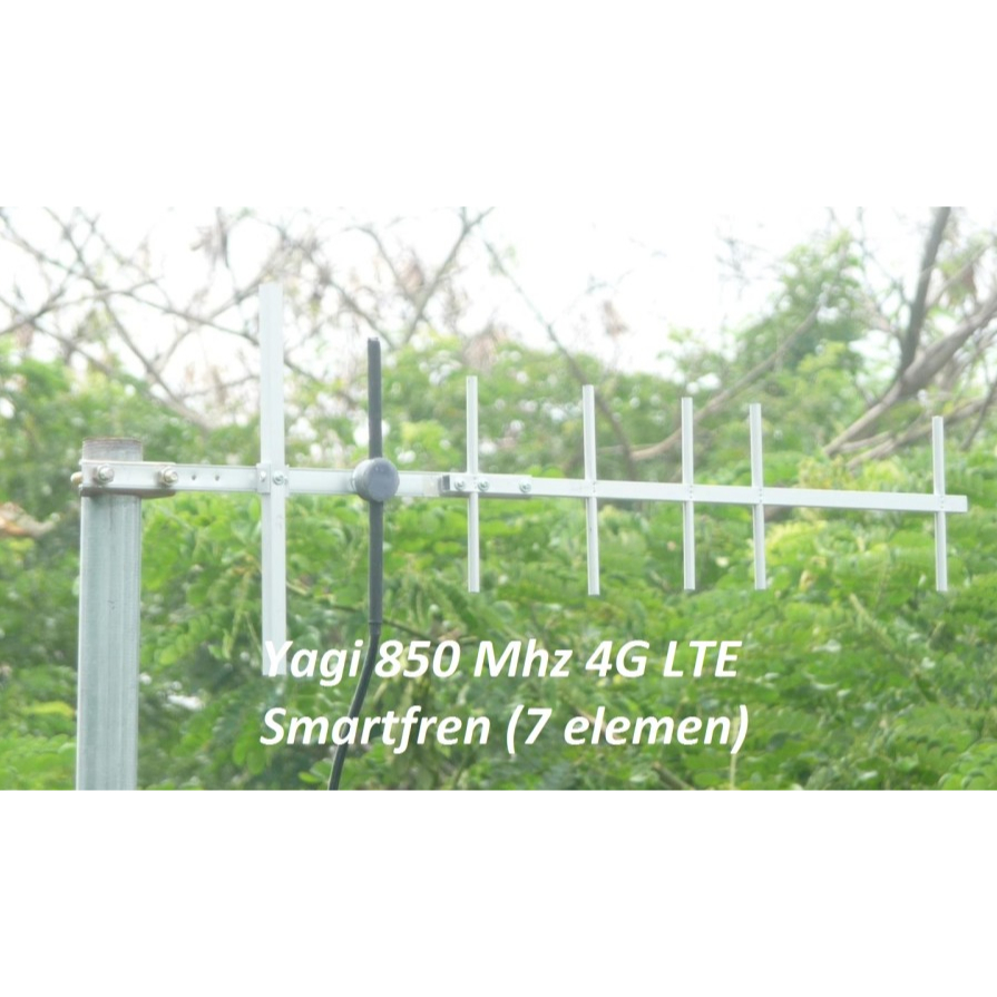 Jual Antena Yagi Grid 7 El 4G LTE 850-900 Mhz Smartfren Telkomsel ...