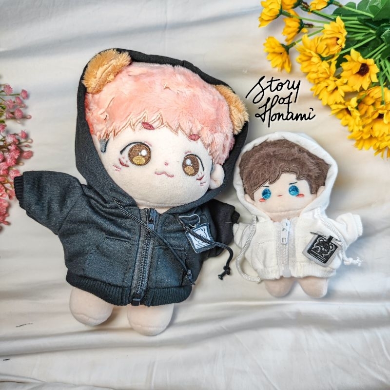 Jual JIN HOODIE JACKET - BAJU DOLL 20 CM 10 CM LABUBU BAJU JAKET KPOP ...